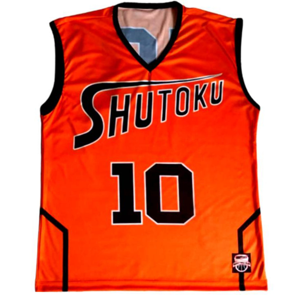 Camisa Kuroko no Basket - Regata / Uniforme Cosplay - Shutoku / Takao ...