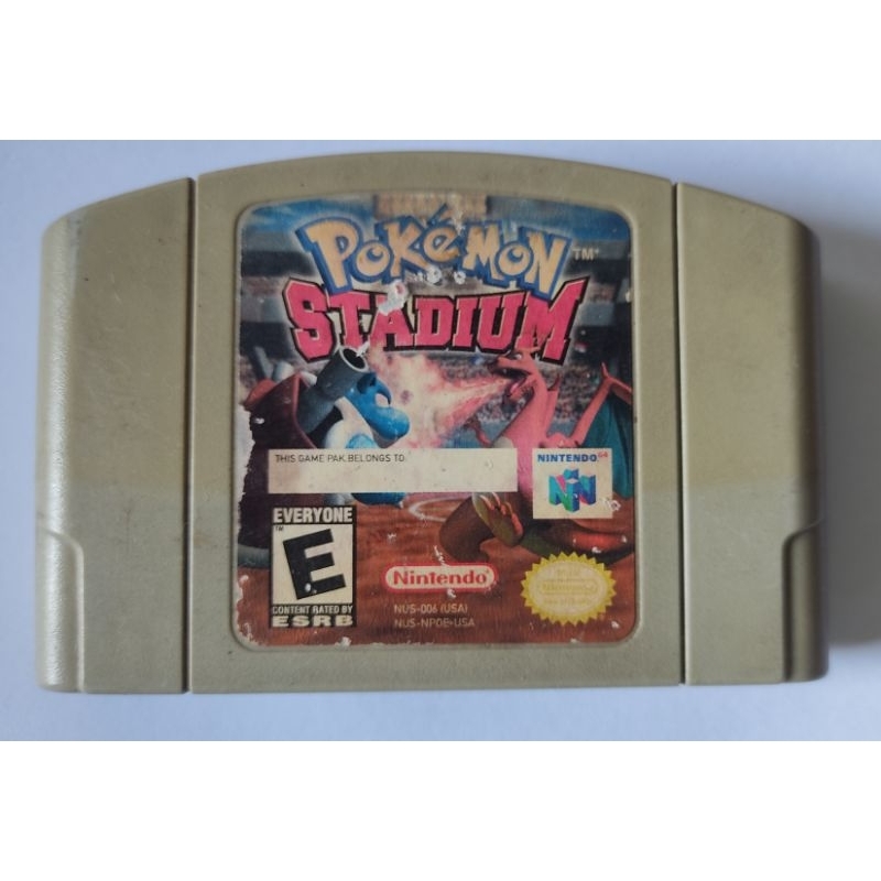 pokémon Stadium Nintendo 64 original | Shopee Brasil