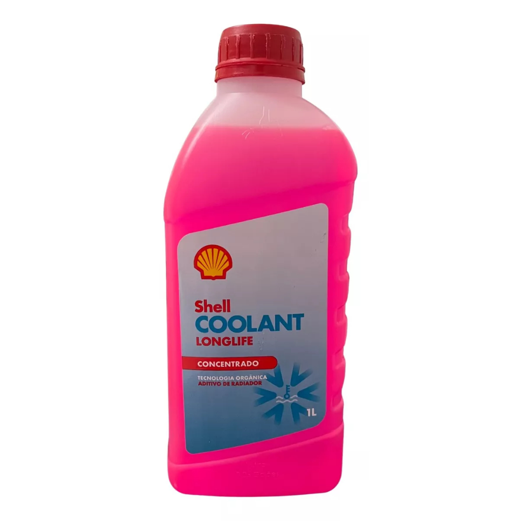 Aditivo De Radiador Shell Coolant Rosa Concentrado 1L | Shopee Brasil