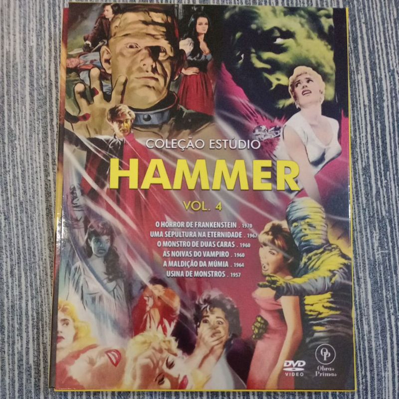 DVD - Coleção Estúdio Hammer Vol. 4 (Obras-Primas do Cinema) | Shopee ...
