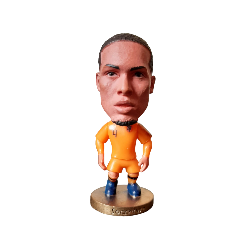 Mini Craque do Virgil Van Dijk Holanda Soccerwe Boneco Miniatura ...