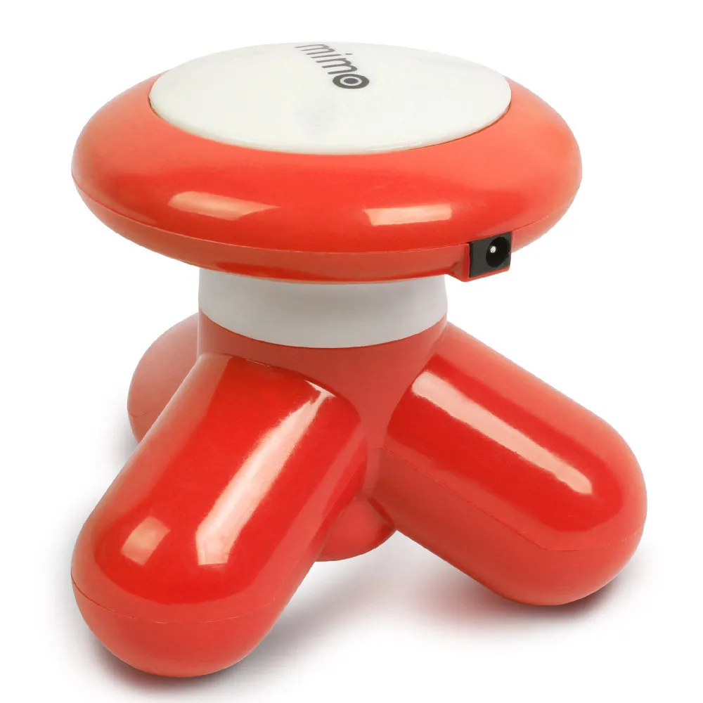 Mini Massageador Elétrico Portátil Para Relaxamento, Pilha, 3 Cores ...