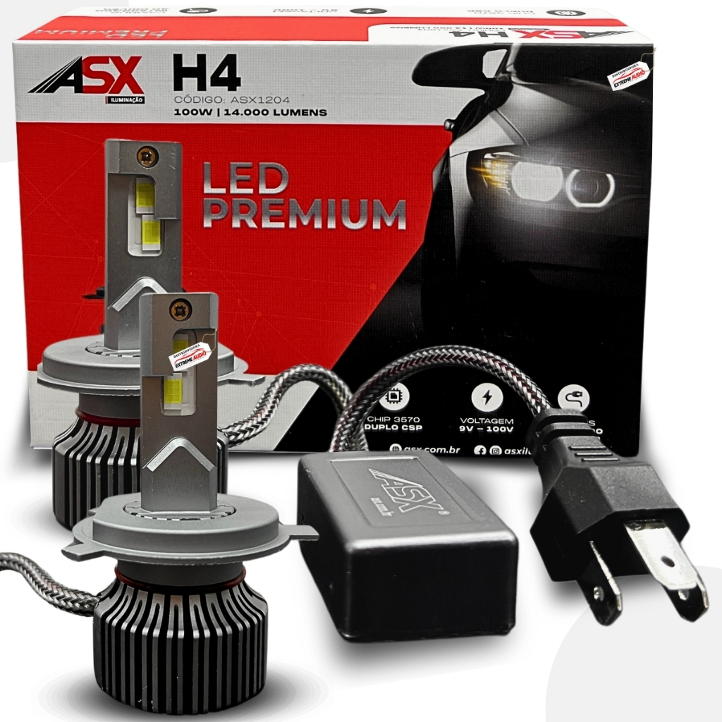 Super led lâmpada Ultra Led Asx Iluminação 6000 kelvin 12 24v 5500 ...