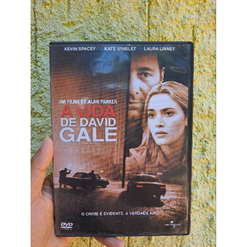 DVD A Vida de David Gale 2003, Kevin Spacey & Kate Winslet Dublado ...