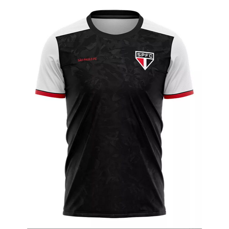 CAMISETA SAO PAULO OFICIAL MASCULINA BRAZILINE CAVE | Shopee Brasil