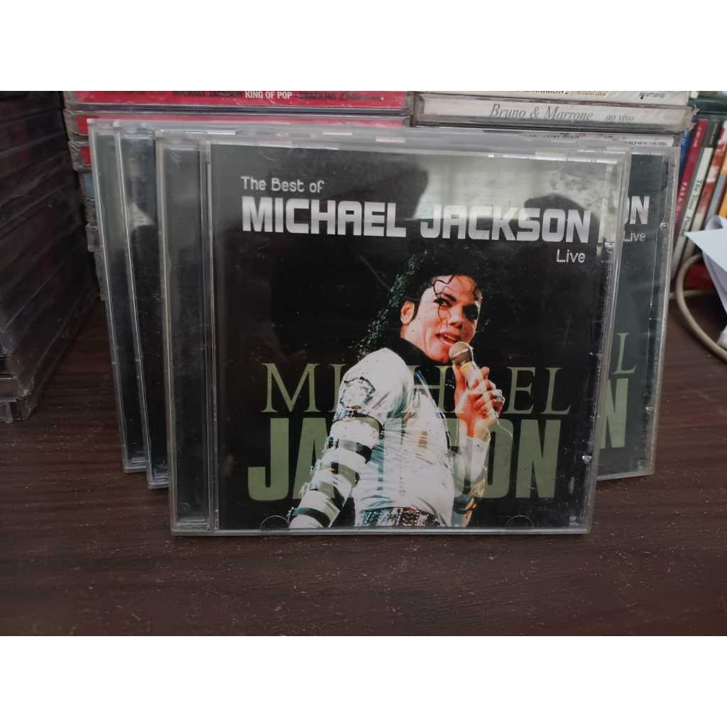 CD Michael Jackson – The Best Of Michael Jackson Live | Shopee Brasil