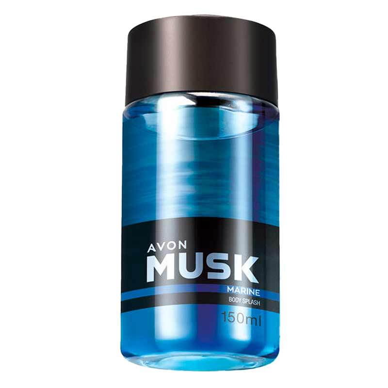Body Splash Masculina Avon Musk Marine 150ml | Shopee Brasil
