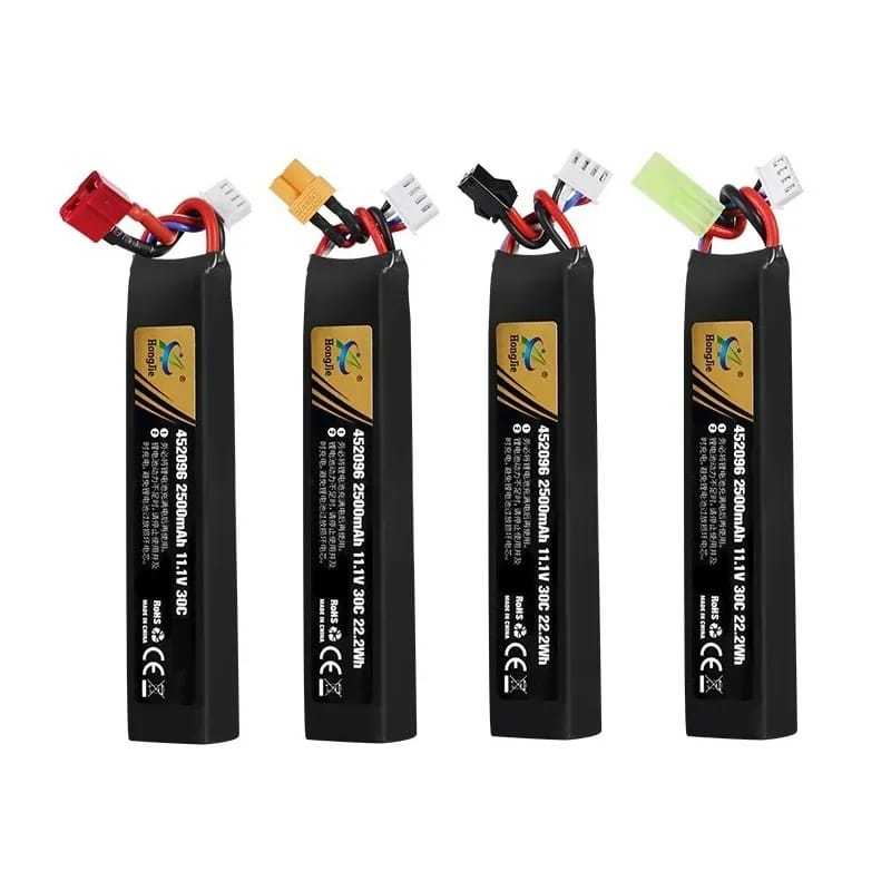 Bateria Lipo 11.1v 7.4v 2s 3s 2500mah | Shopee Brasil