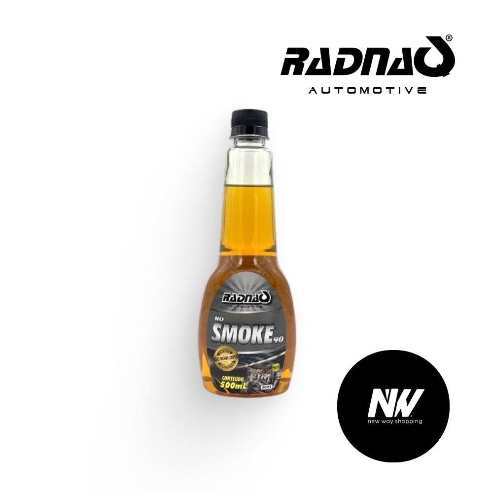 ADITIVO MOTOR RADNAQ NO SMOKE 90 500ML | Shopee Brasil