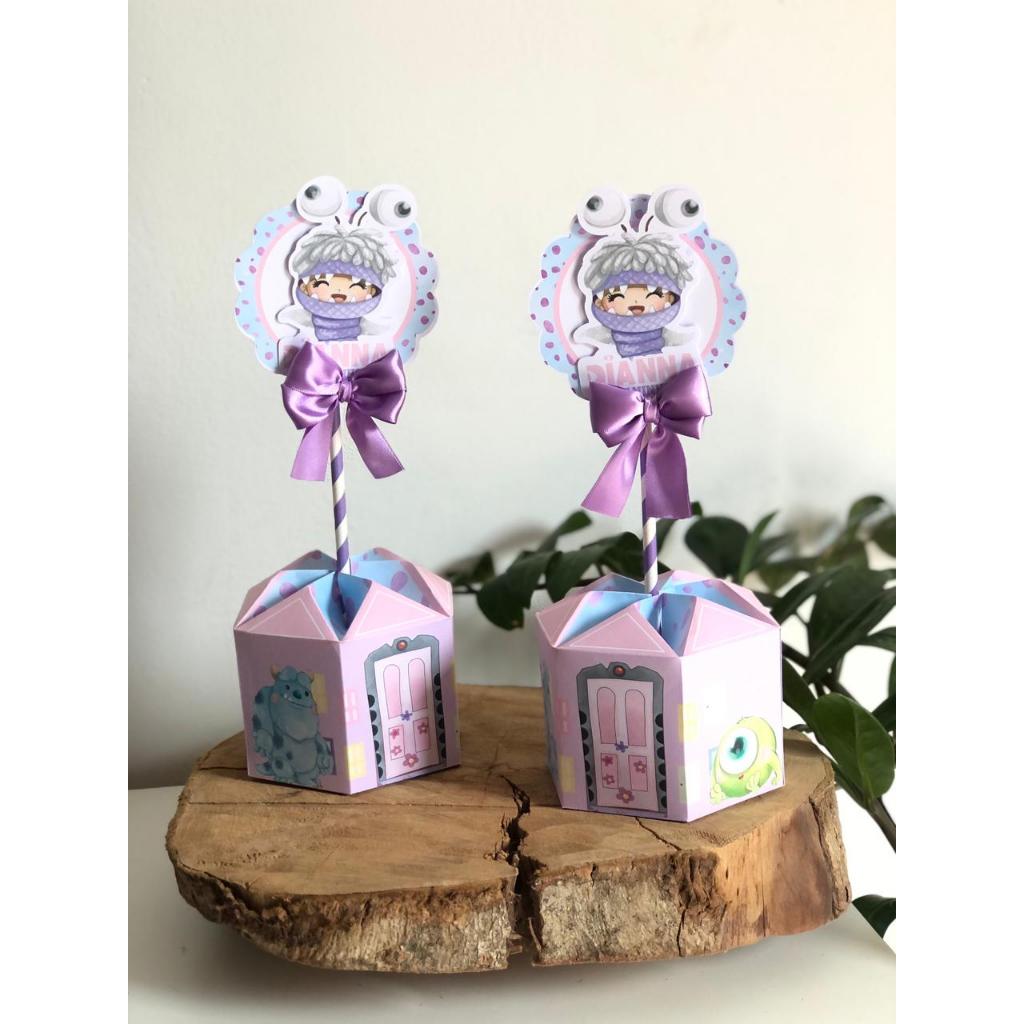 Centro de Mesa BOO MONSTROS S.A Aquarela| Personalizados ...