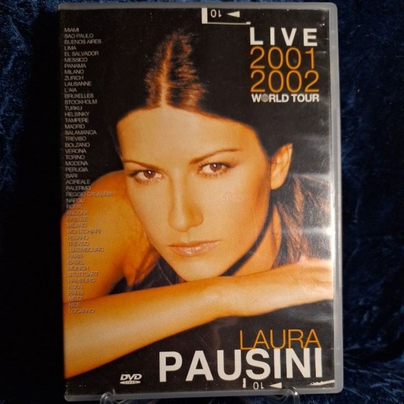 DVD Laura Pausini Live 2001 2002 | Shopee Brasil