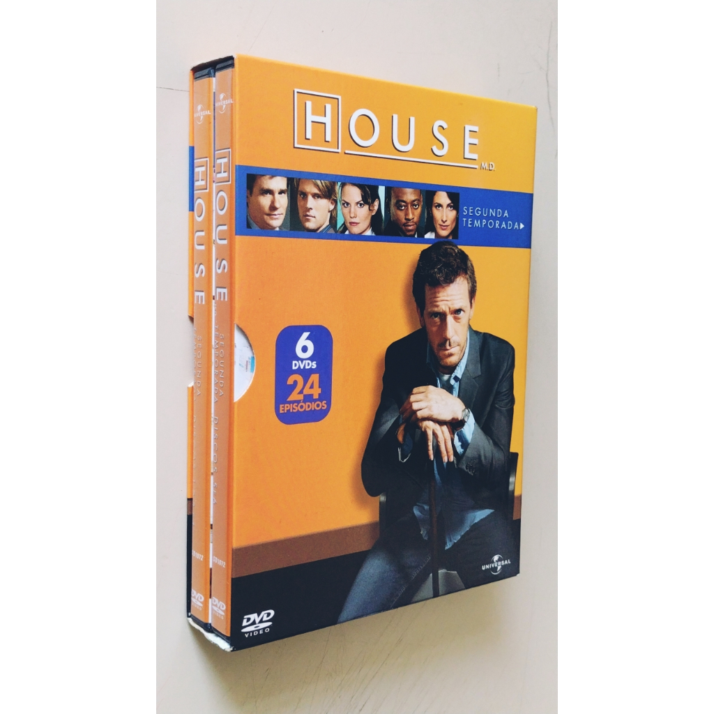 Box Dvd House (6 discos, com luva) 2ª Segunda Temporada (excelente ...
