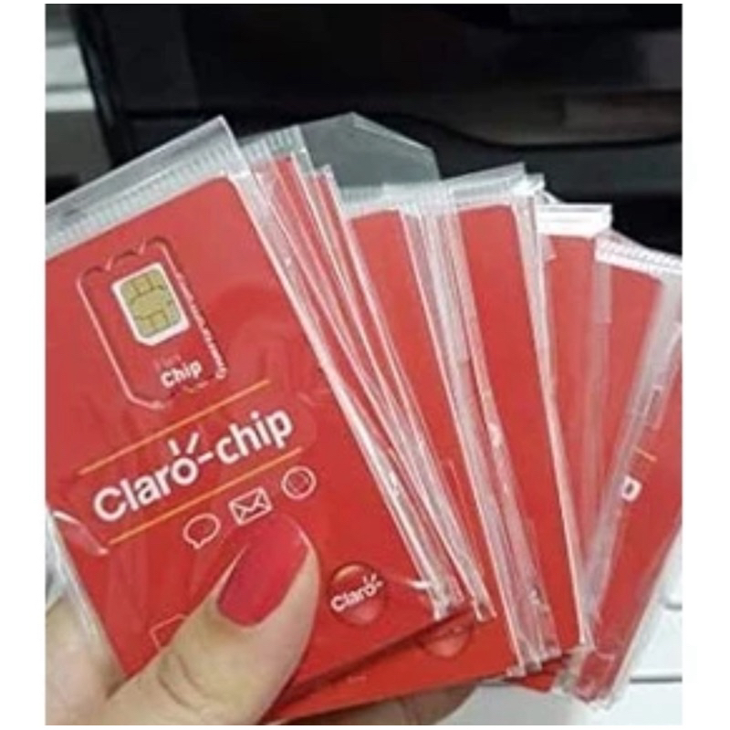 Chip da CLARO pré pago 4g . | Shopee Brasil