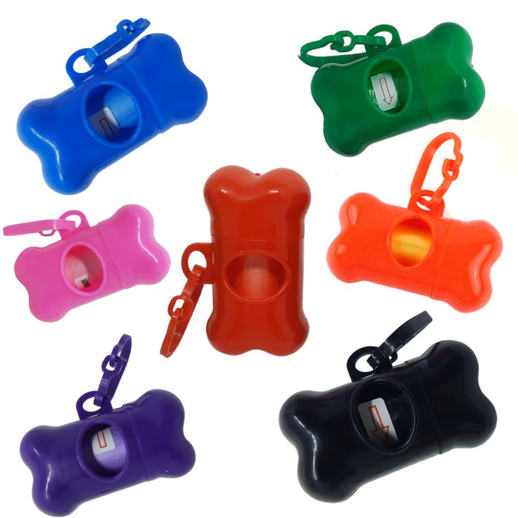 Cata Caca Coco Higiênico para Coleira Cachorro Cão Pet | Shopee Brasil