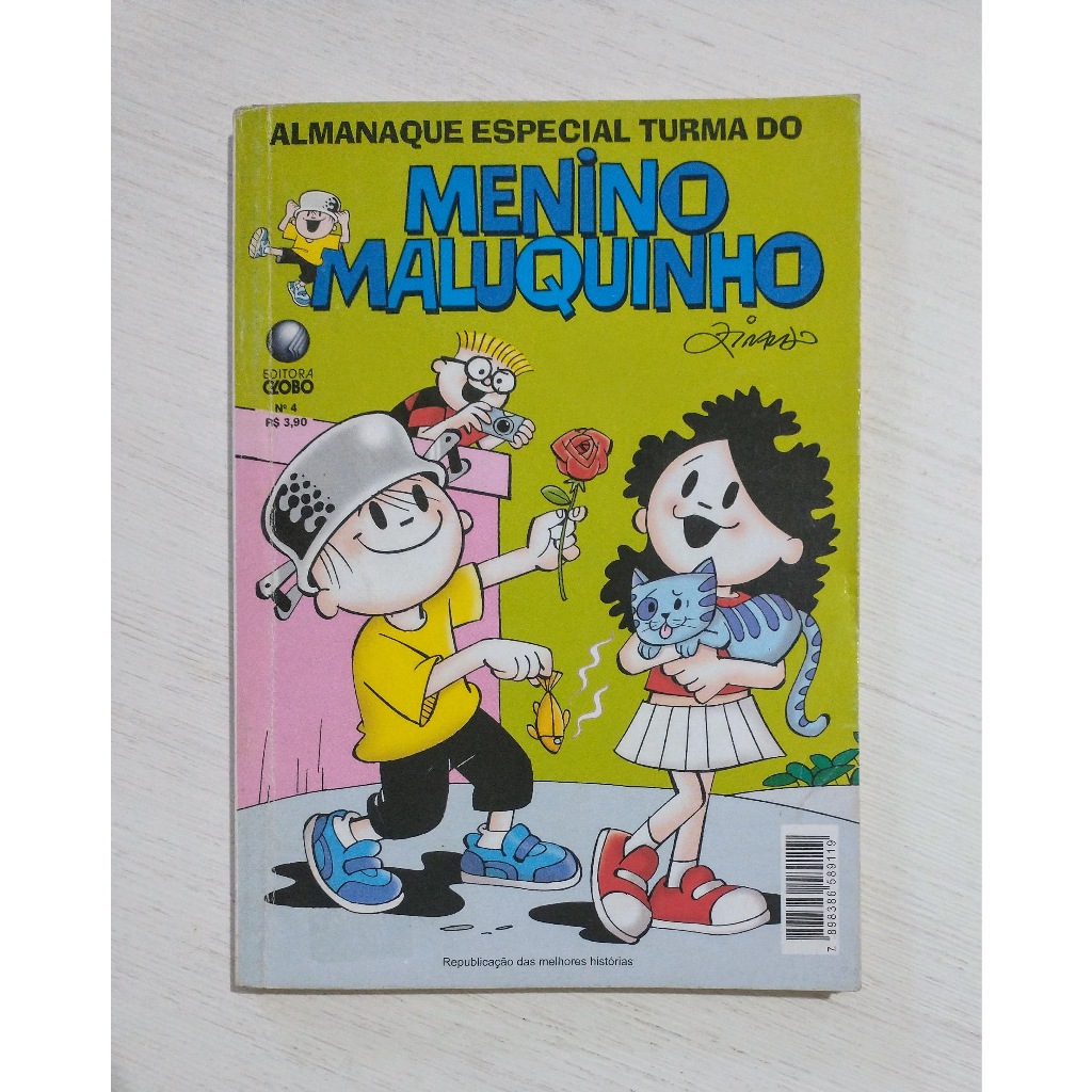 Almanaque Especial Turma do Menino Maluquinho - nº 4 | Shopee Brasil