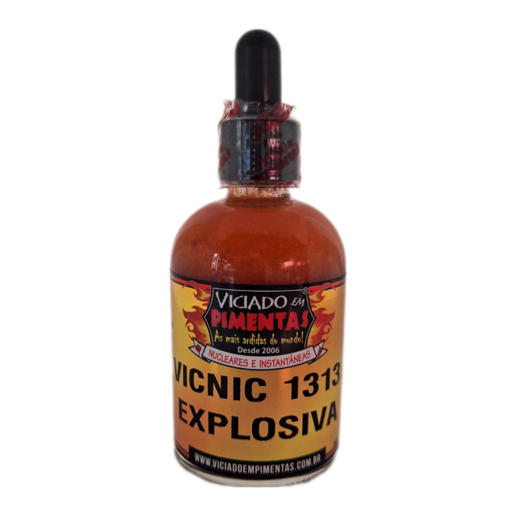 Molho De Pimenta Vicnic 1313 Desafiadora Da Carolina Reaper | Shopee Brasil