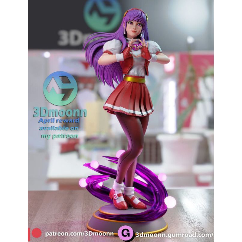 Athena Asamiya The king of fighters Action figure colecionável | Shopee ...