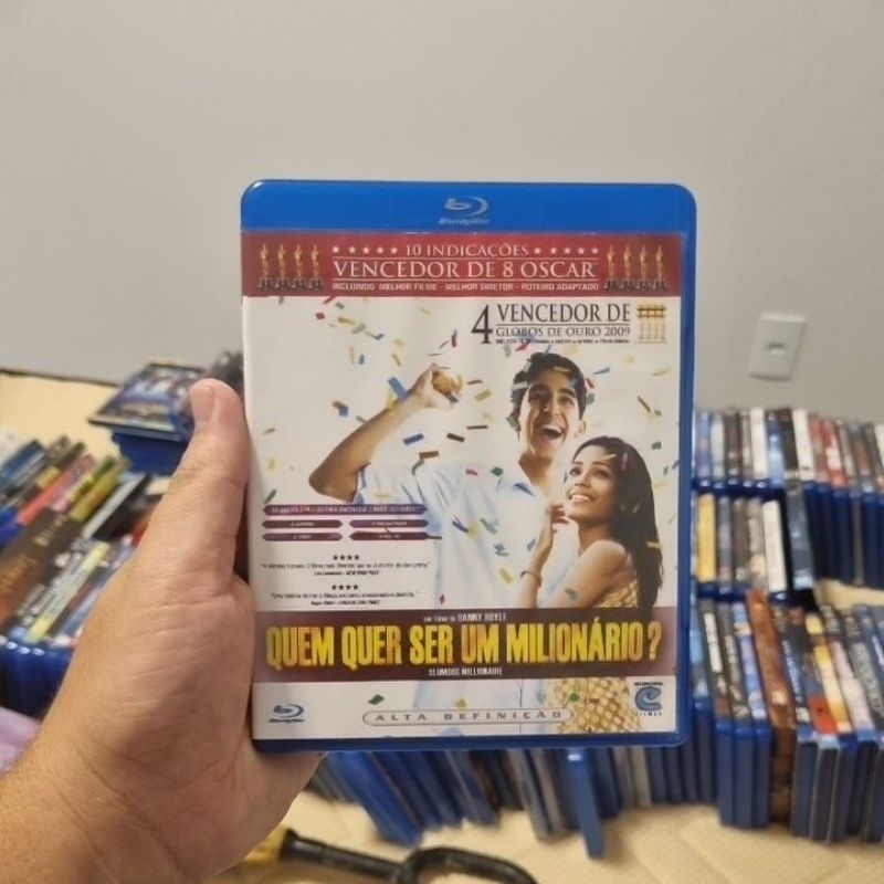 Blu-ray Quem quer ser um milionario? | Shopee Brasil
