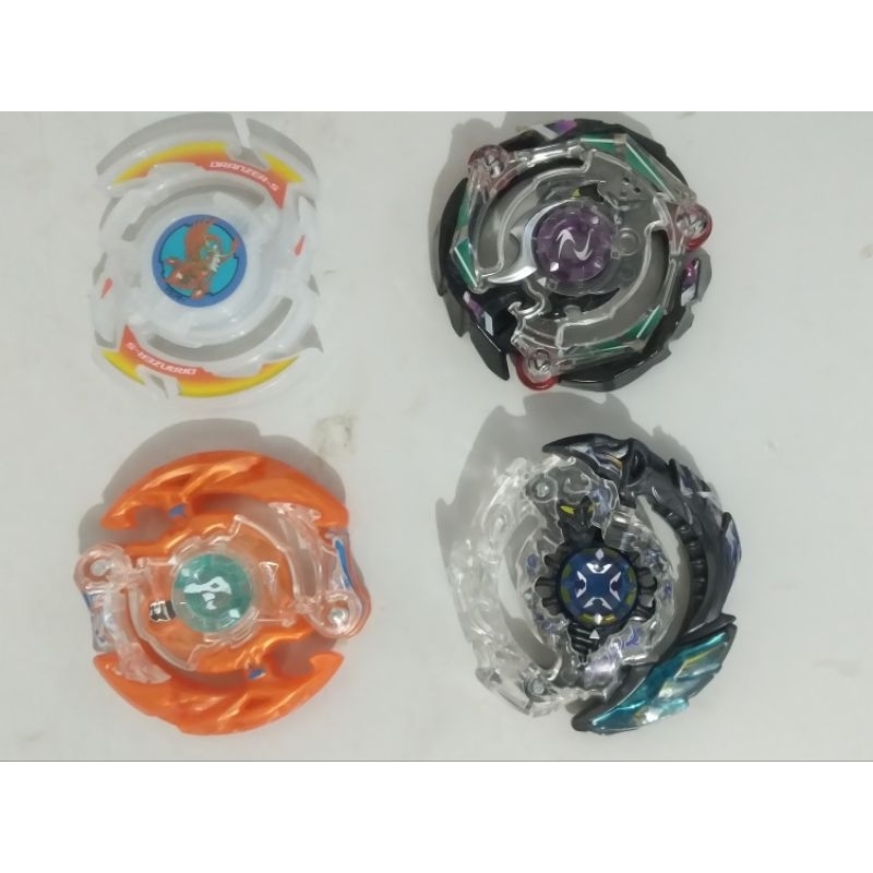Beyblade Burst Lote de Layers Dranzer, Ragnaruk, Satomb e Deathscyther ...