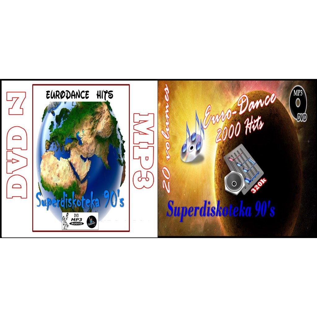 coleção EURODANCE HITS /SUPER DISKOTECA 90 | Shopee Brasil