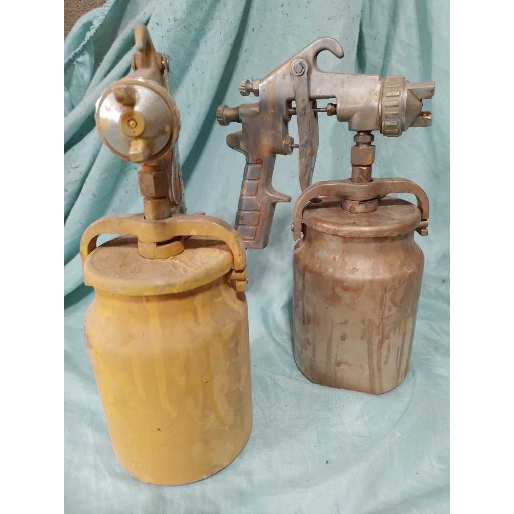 2 pistola usadas DE pinturas funcionando Pq2 1000ml Importada Com ...