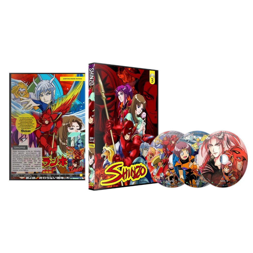 Dvd Shinzo (Mushrambo) Série Completa Dublado Hd | Shopee Brasil