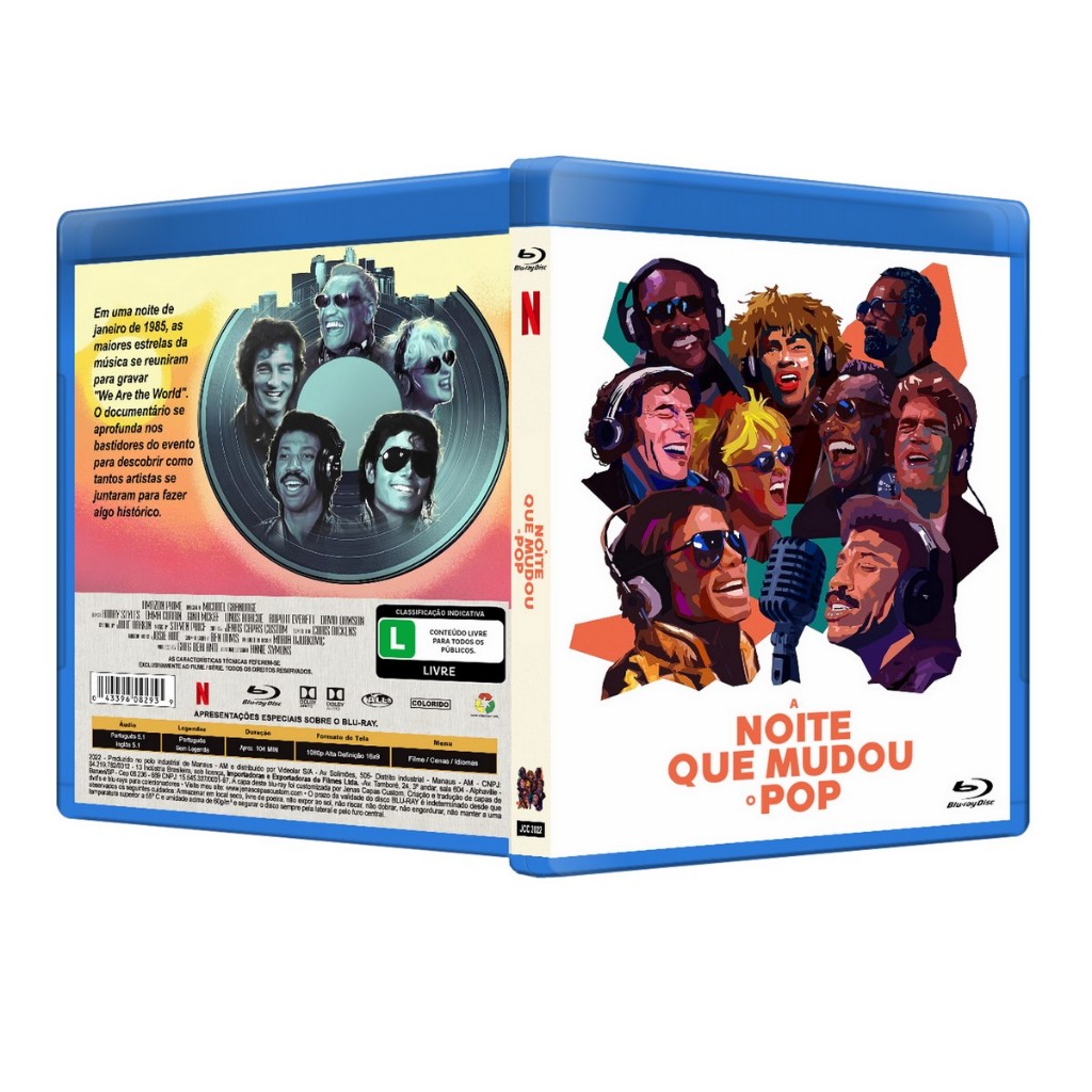 Blu-ray: A Noite Que Mudou O Pop DUB/LEG [PERSONALIZADO] | Shopee Brasil