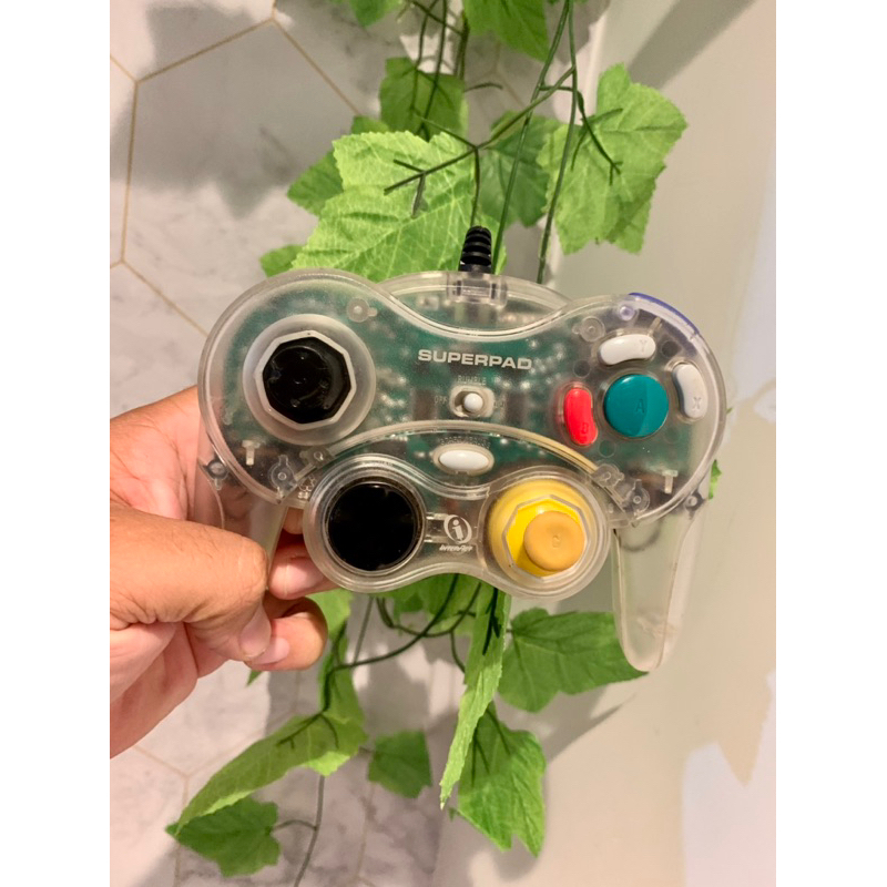 Controle Gamepad Interact Superpad com fio para Nintendo Gamecube ...