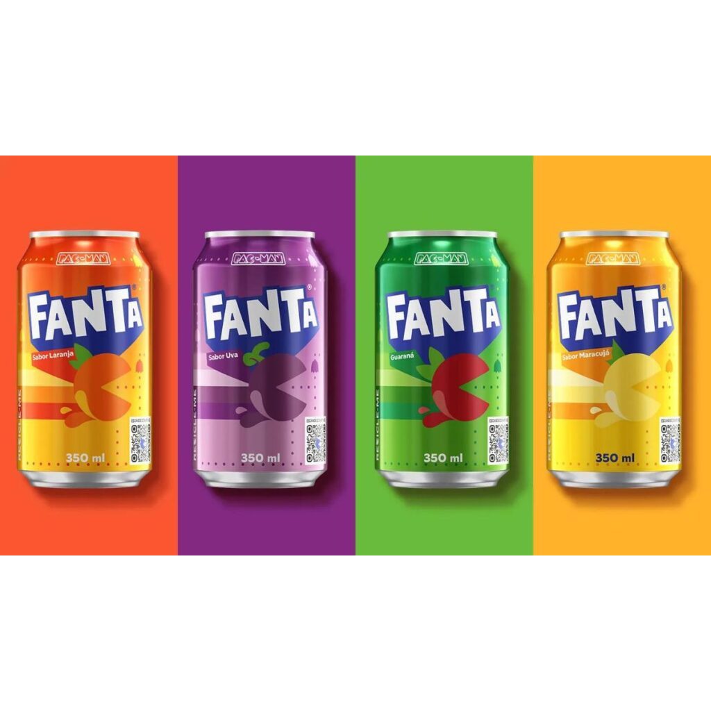 3 Unidades Refrigerante Fanta Pac Man 350ml - Escorrega o Preço