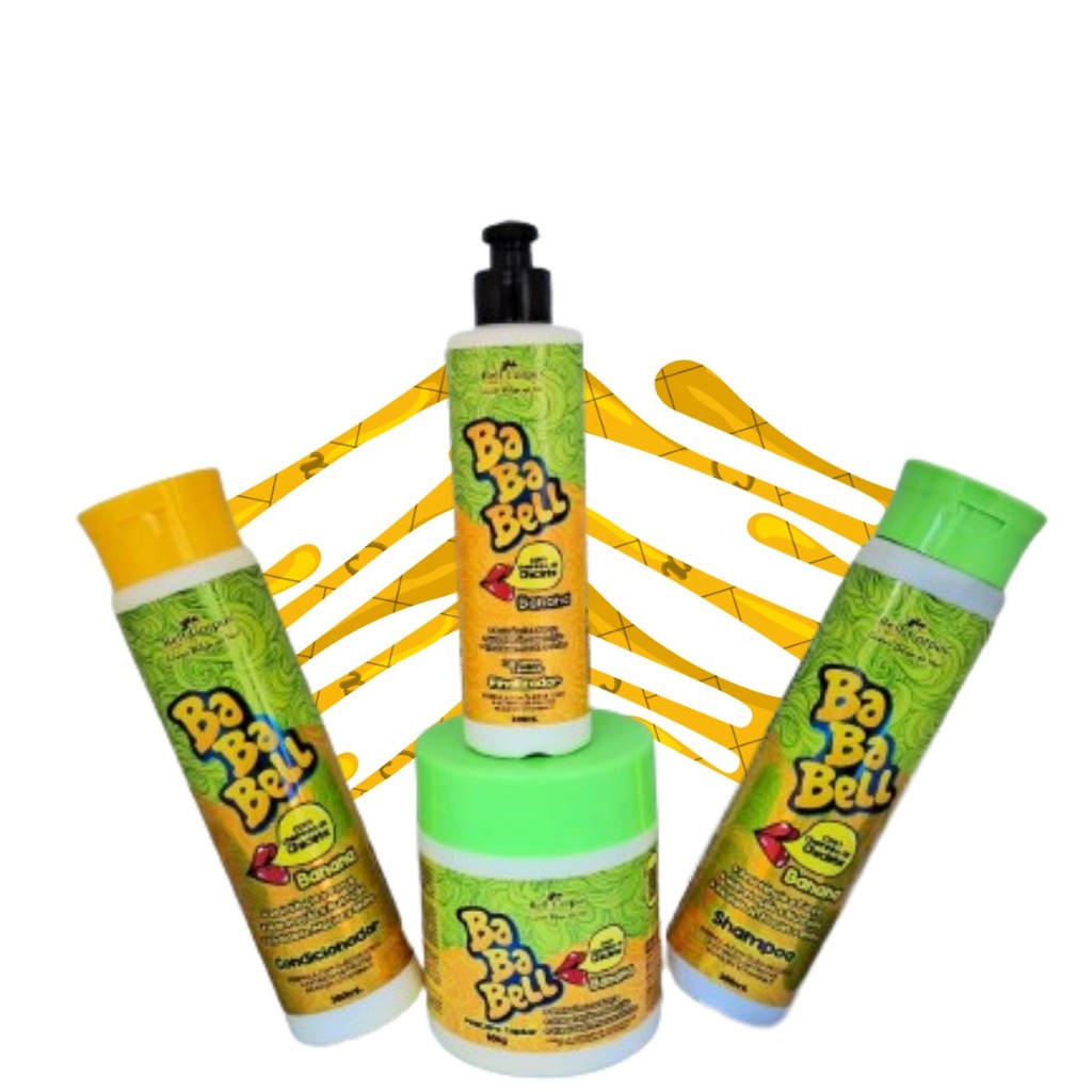 Kit capilar Bababell - Bell corpus (4 Itens) - Cheiro Chiclete de ...