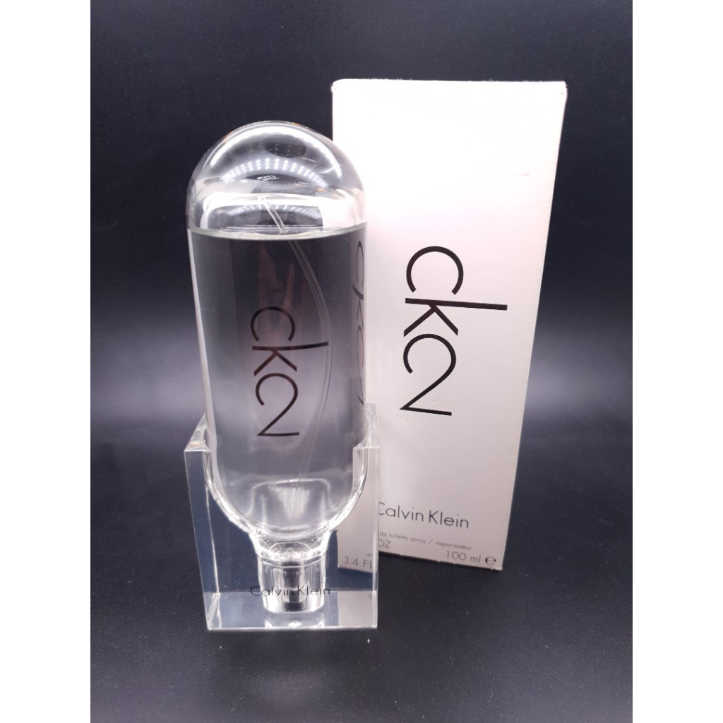 Perfume CK 2 EDT 100ml Caixa Branca Oficial Autorizadas | Shopee Brasil