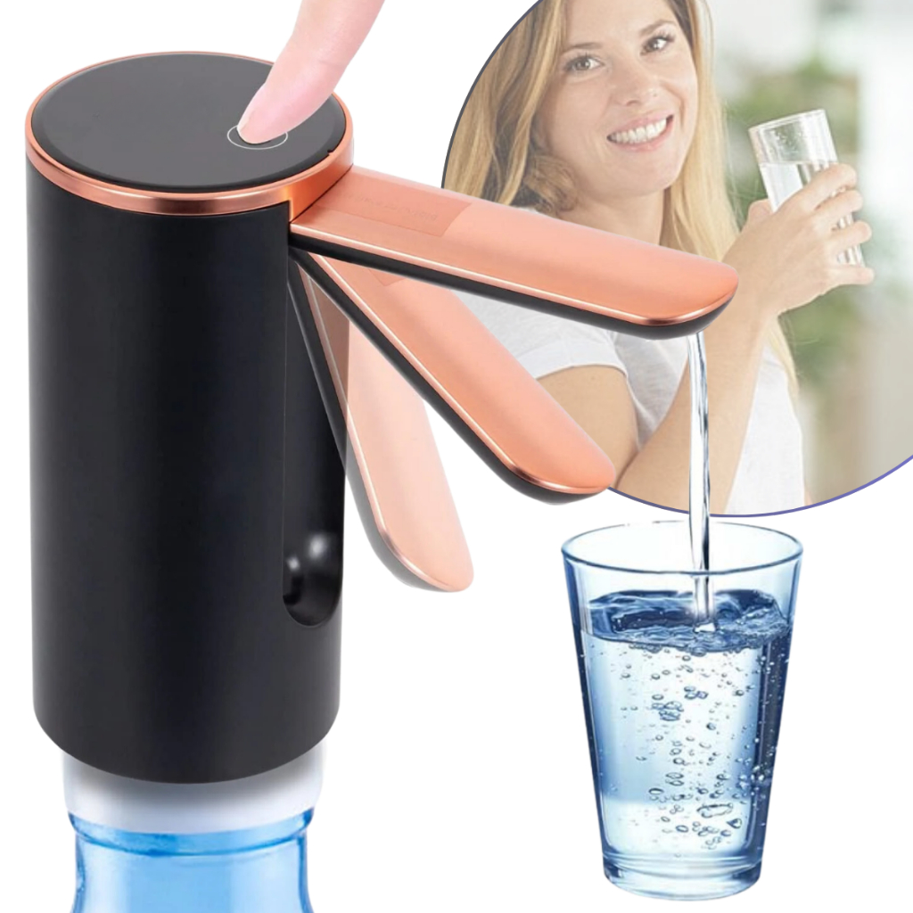 Bomba Dispenser Água Recarregável Usb Bebedouro Design Novo | Shopee Brasil