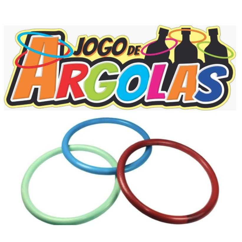 KIT FESTA JUNINA 10 ARGOLAS + PAINEL JOGO DE ARGOLAS | Shopee Brasil