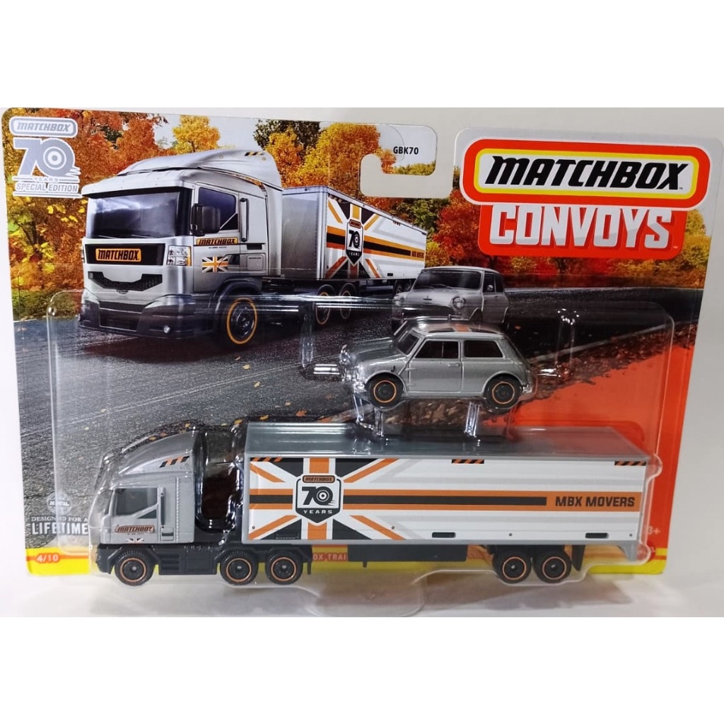 Matchbox Convoys (Comboios) MBX CABOVER & MBX BOX + 1964 AUSTIN MINI ...