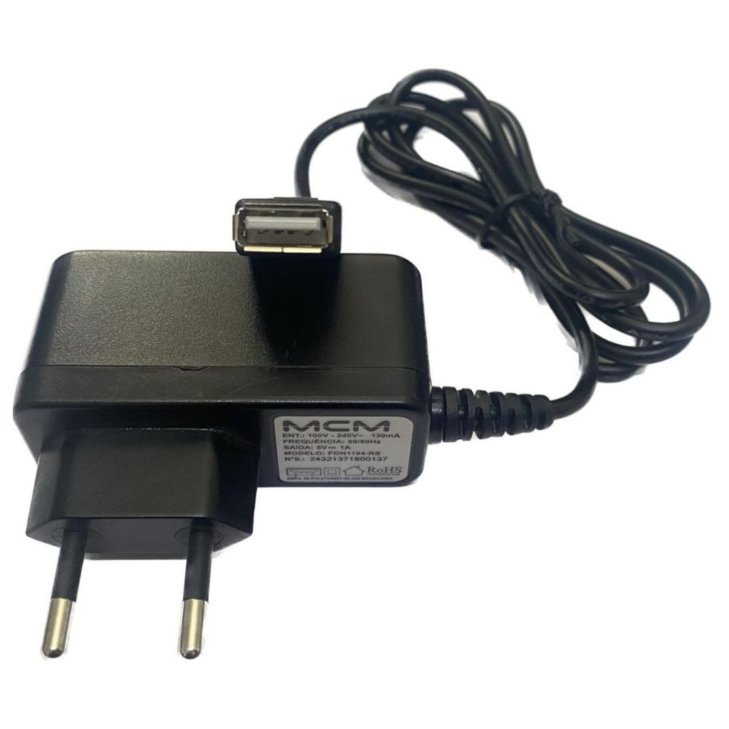 Fonte Carregador Usb Universal 5v 1a Saída Usb Fêmea | Extensor de USB ...