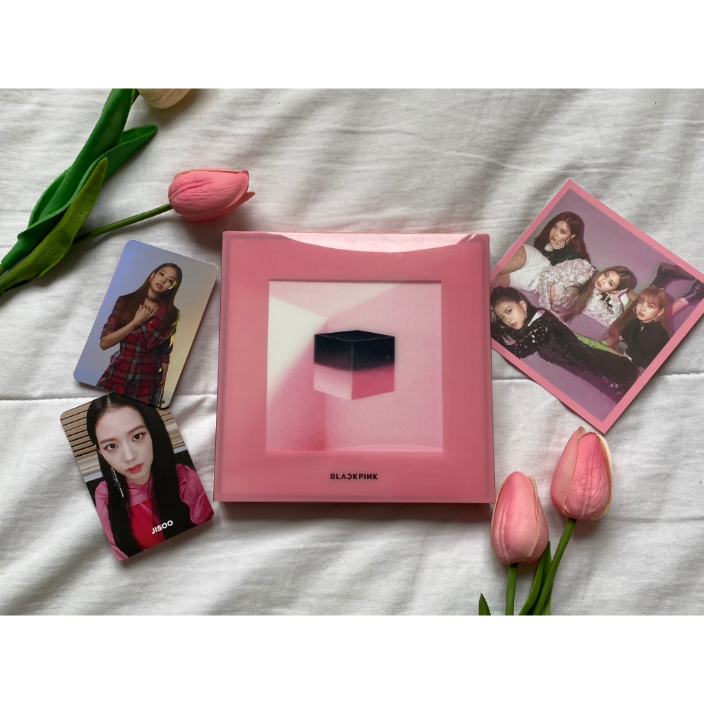 BLACKPINK Mini Álbum Vol.1 Square Up PINK Version (Álbum aberto ...