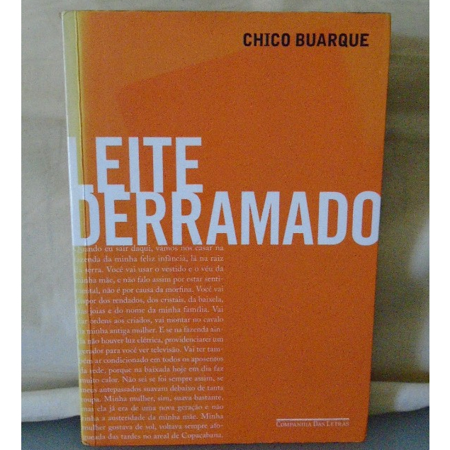 Leite Derramado; Chico Buarque | Shopee Brasil