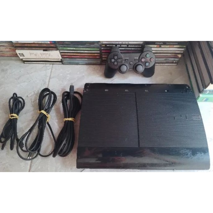 PLAYSTATION 3 MODELO CECH-4001 B + JOGOS. (REVISAR) | Shopee Brasil