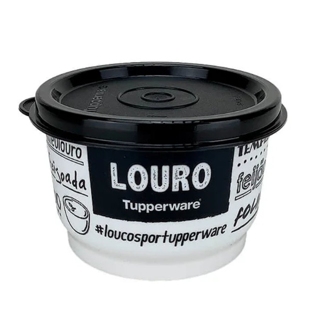 Pote 140 ml Tupperware Porta Tempero Louro Cominho Tampa Hermetica Não ...