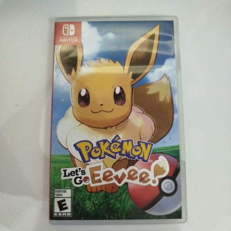 pokémon let's go Eevee Nintendo Switch mídia física original | Shopee Brasil