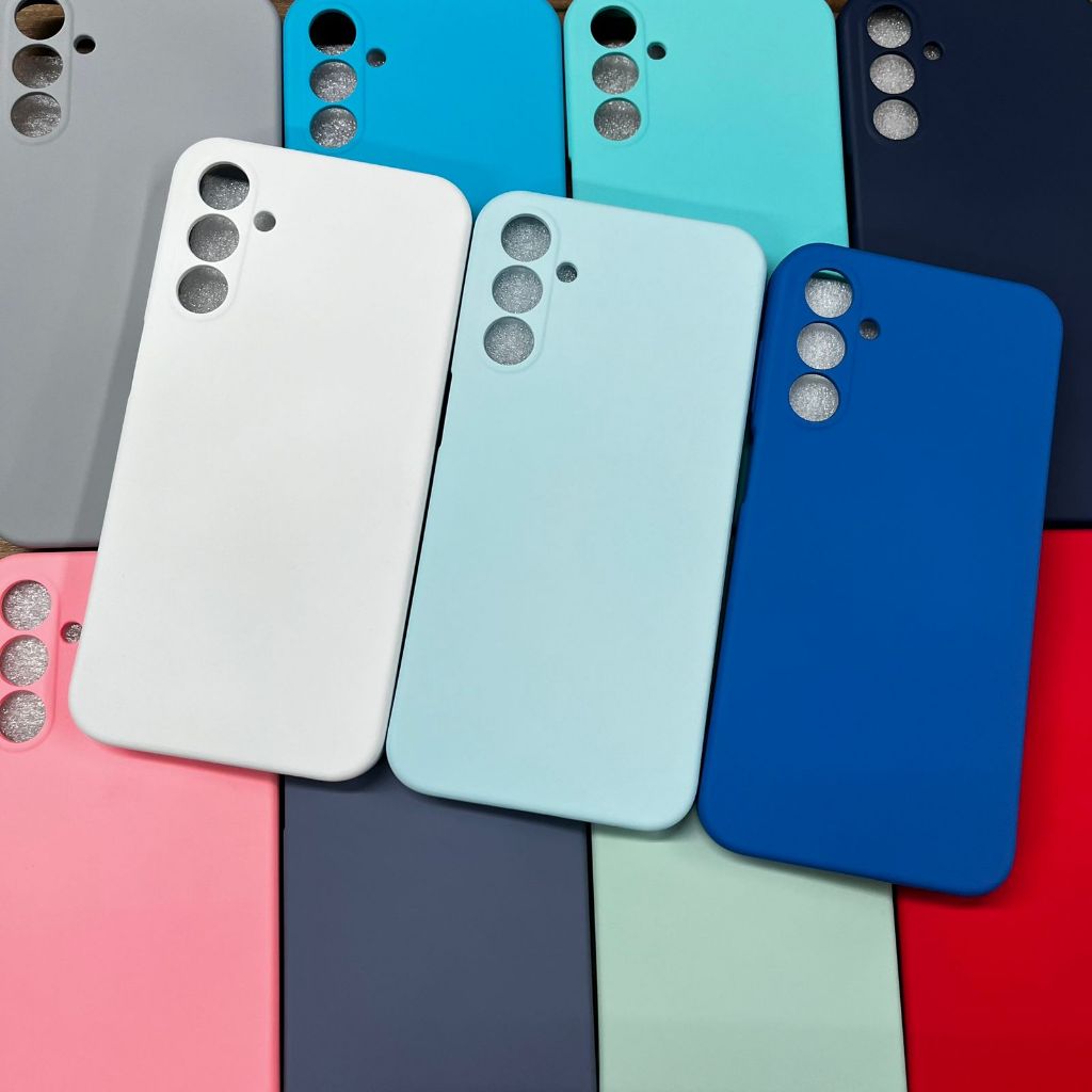 Capinha Capa Galaxy A15 Silicone Aveludada Colorida Anti Impacto Cores ...