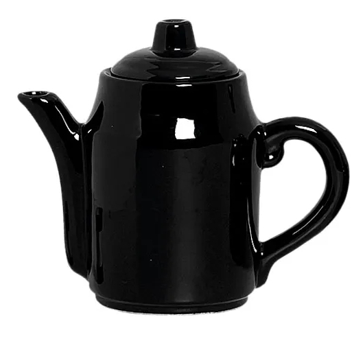 Bule Simples Grande 1l Preto | Shopee Brasil