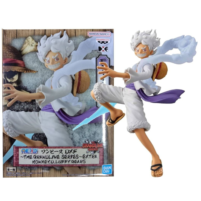 MONKEY D. LUFFY GEAR 5 NIKA ONE PIECE DXF BANPRESTO 100% ORIGINAL ...