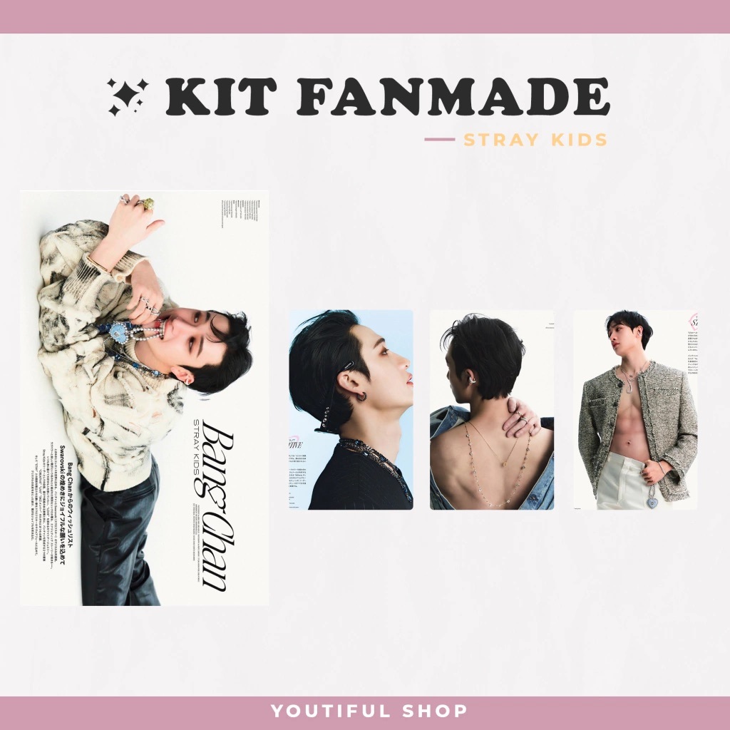 KIT BANG CHAN NYLON (STRAY KIDS) | Shopee Brasil