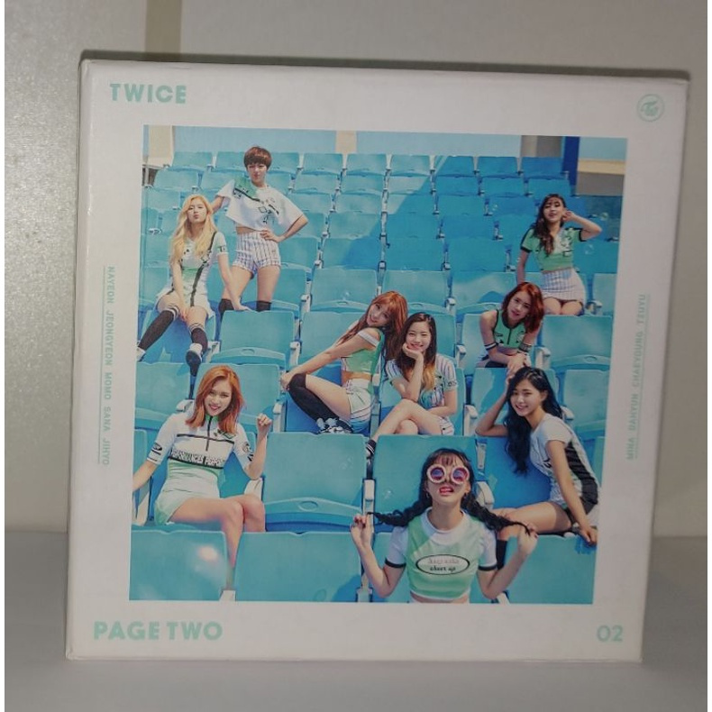 Album TWICE Page Two Mint Version Cheer Up | Shopee Brasil
