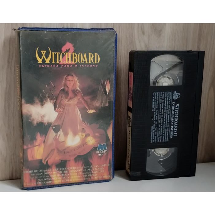 VHS - Witchboard - Entrada para o Inferno 2 - Legendado | Shopee Brasil