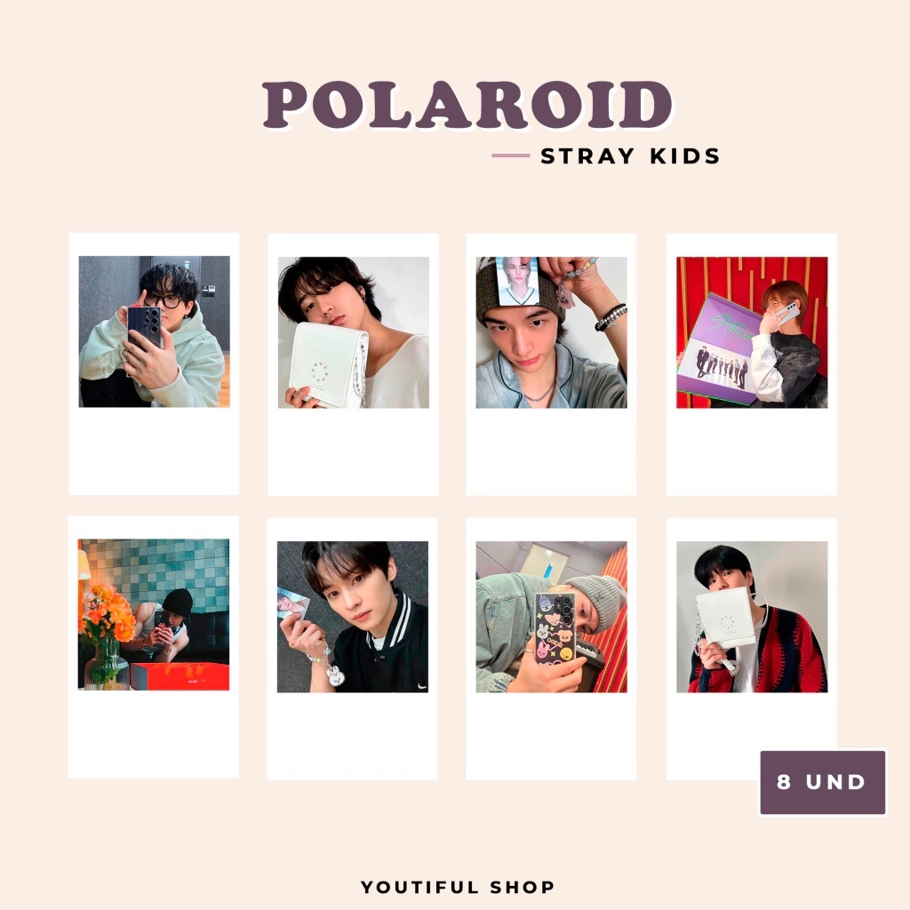 POLAROID STRAY KIDS SLBS VER. | Shopee Brasil