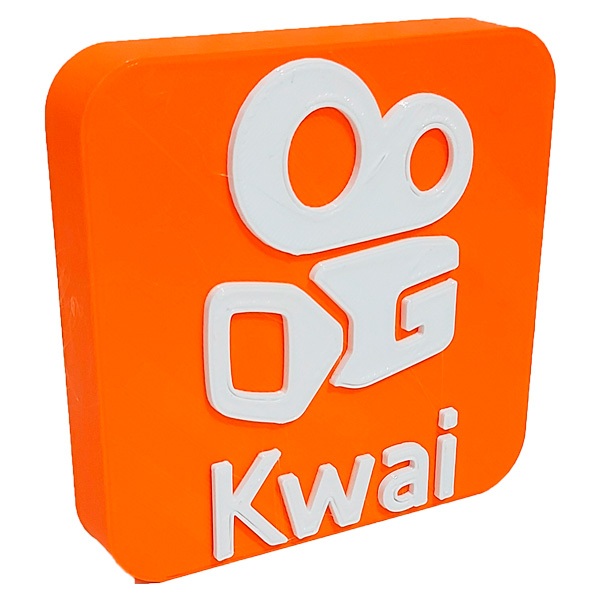 Ícone Kwai 3D Para Decoração de Bancada | Shopee Brasil