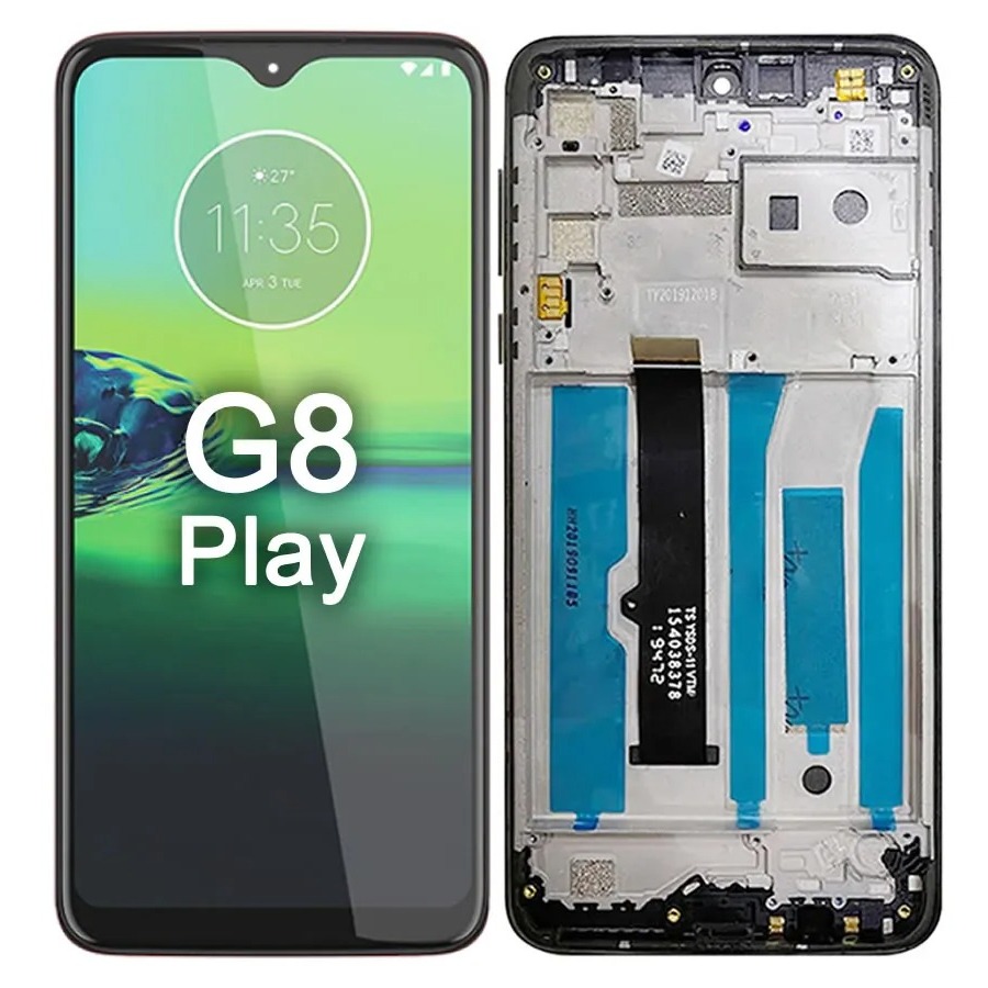 Tela LCD Display para Motorola Moto G8 Play Com Aro NACIONAL | Shopee ...