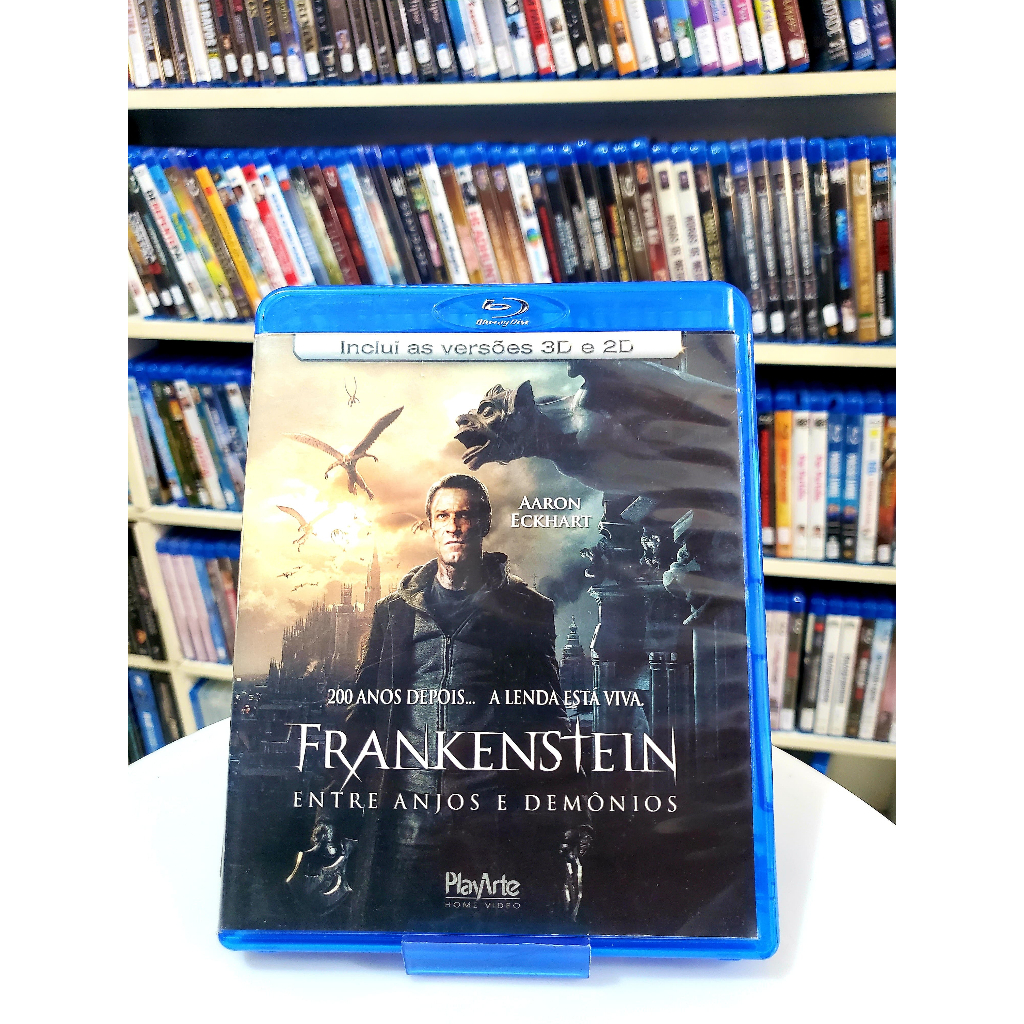 BLU RAY FRANKENSTEIN ENTRE ANJOS E DEMÔNIOS 2D e 3D (SEMINOVO) | Shopee Brasil
